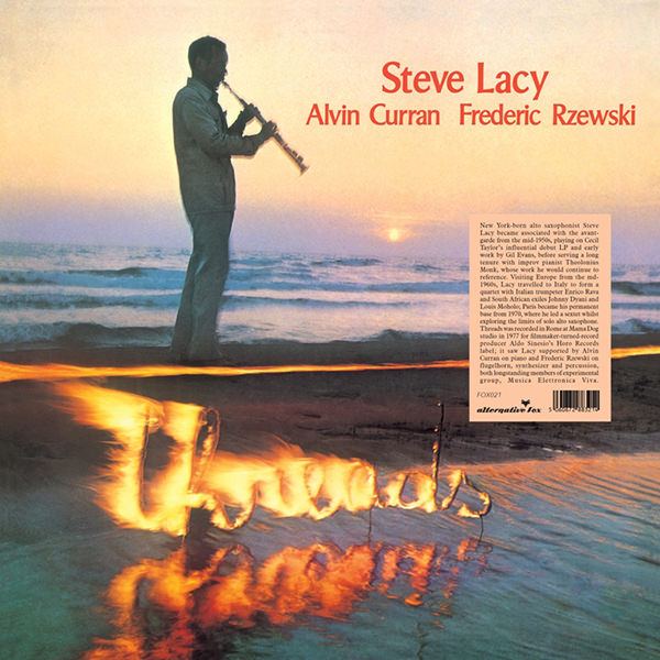 Alvin Curran, Frederic Rzewski, Steve Lacy – Threads (LP) – Soundohm