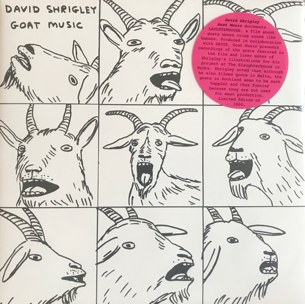 David Shrigley – Goat Music (LP + Book) – Soundohm