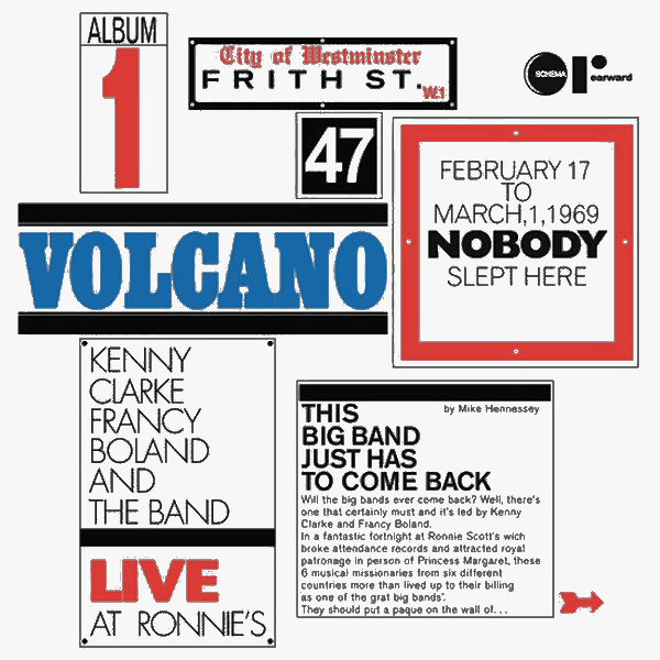 Kenny Clarke-Francy Boland Big Band – Volcano (LP) – Soundohm