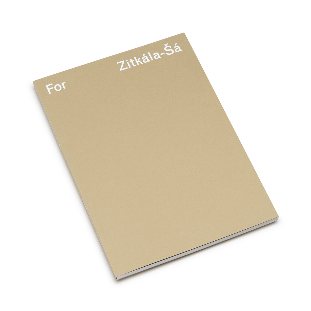 Raven Chacon – For Zitkála-Šá (Book) – Soundohm