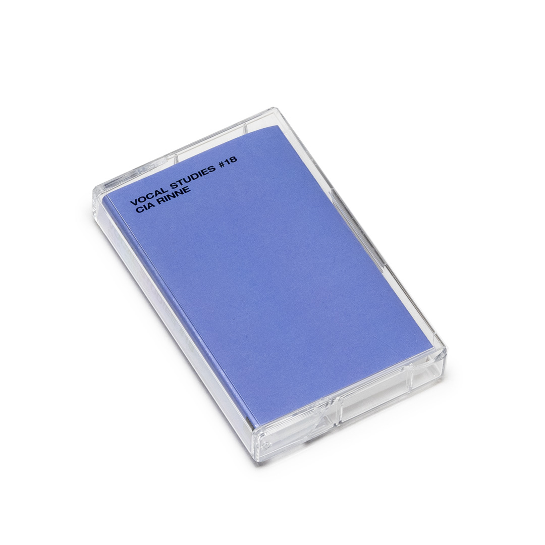Cia Rinne – Vocal Studies #18 (Tape) – Soundohm
