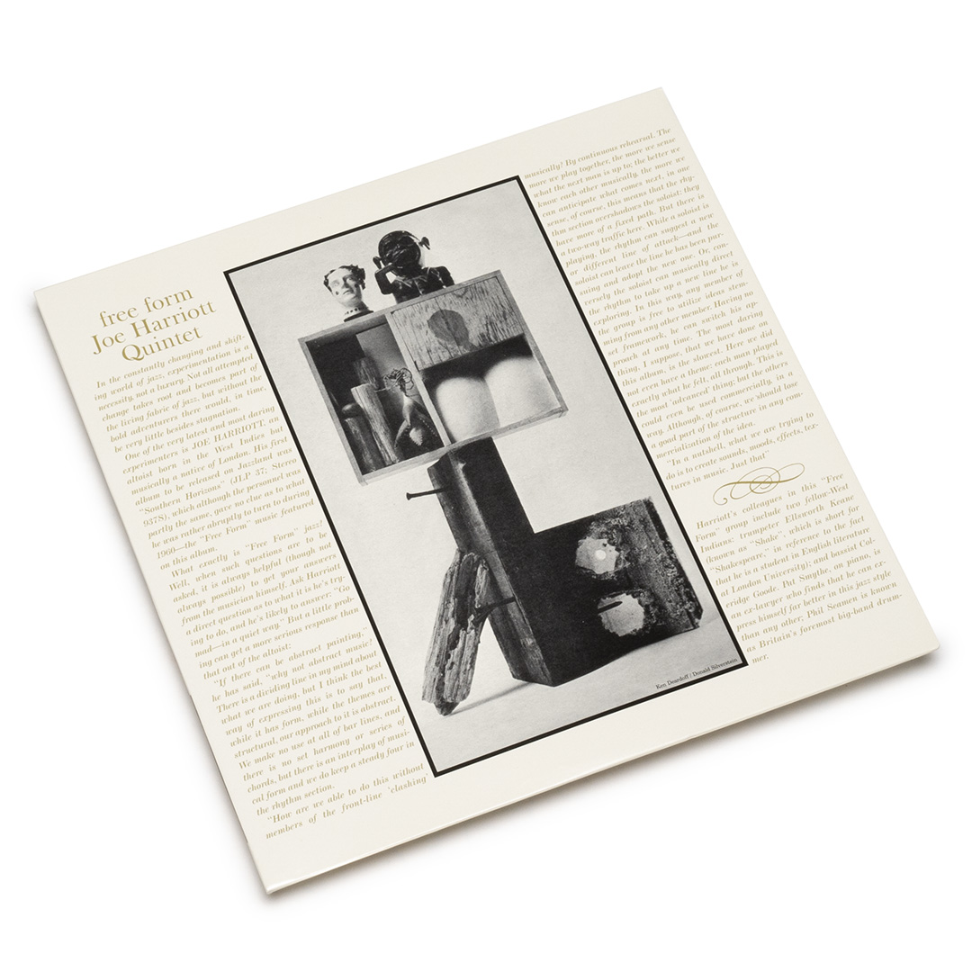 Joe Harriott – Free Form (LP) – Soundohm