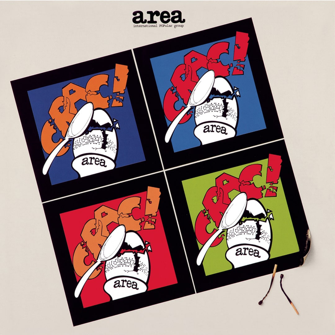 Area – Crac! (LP, Clear Splatter Vinyl) – Soundohm