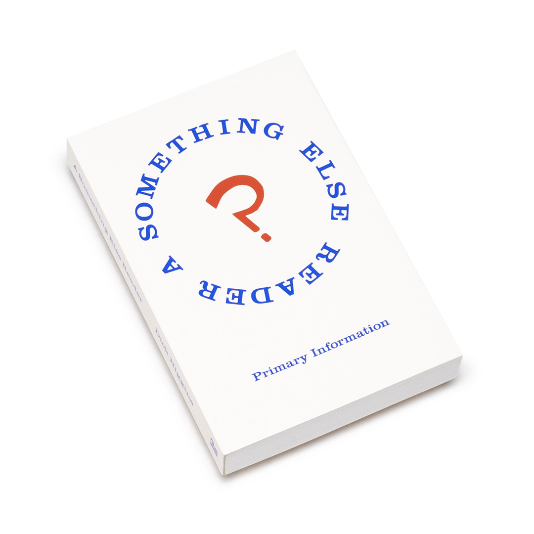 Various Artists, Dick Higgins – A Something Else Reader (Book) – Soundohm