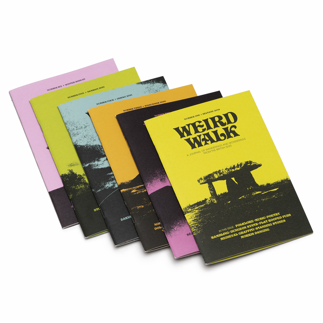 Weird Walk – Zine Issue One - 6 (6x Zines in Bundle) – Soundohm