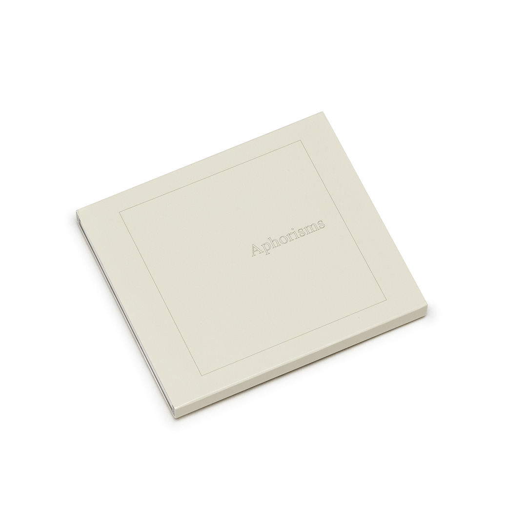 Graham Lambkin – Aphorisms (2CD) – Soundohm