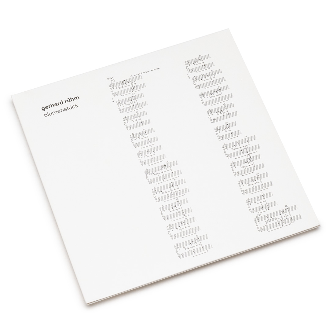 Gerhard Ruhm – Blumenstück (2LP, Three sided) – Soundohm