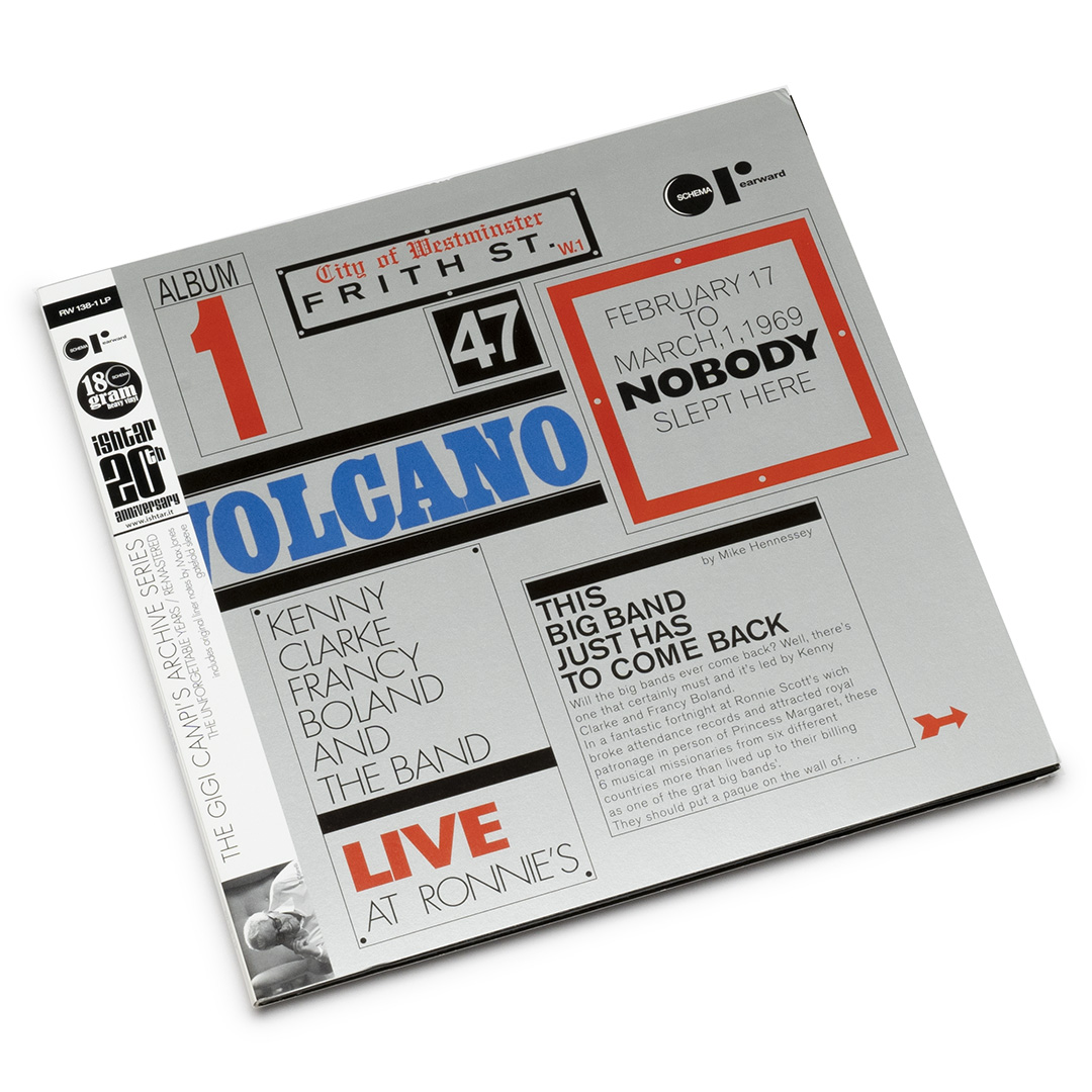 Kenny Clarke-Francy Boland Big Band – Volcano (LP) – Soundohm