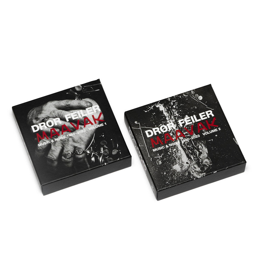 Dror Feiler – Maavak - Music & Noise 1980-2023 (2x10CD Boxes) – Soundohm