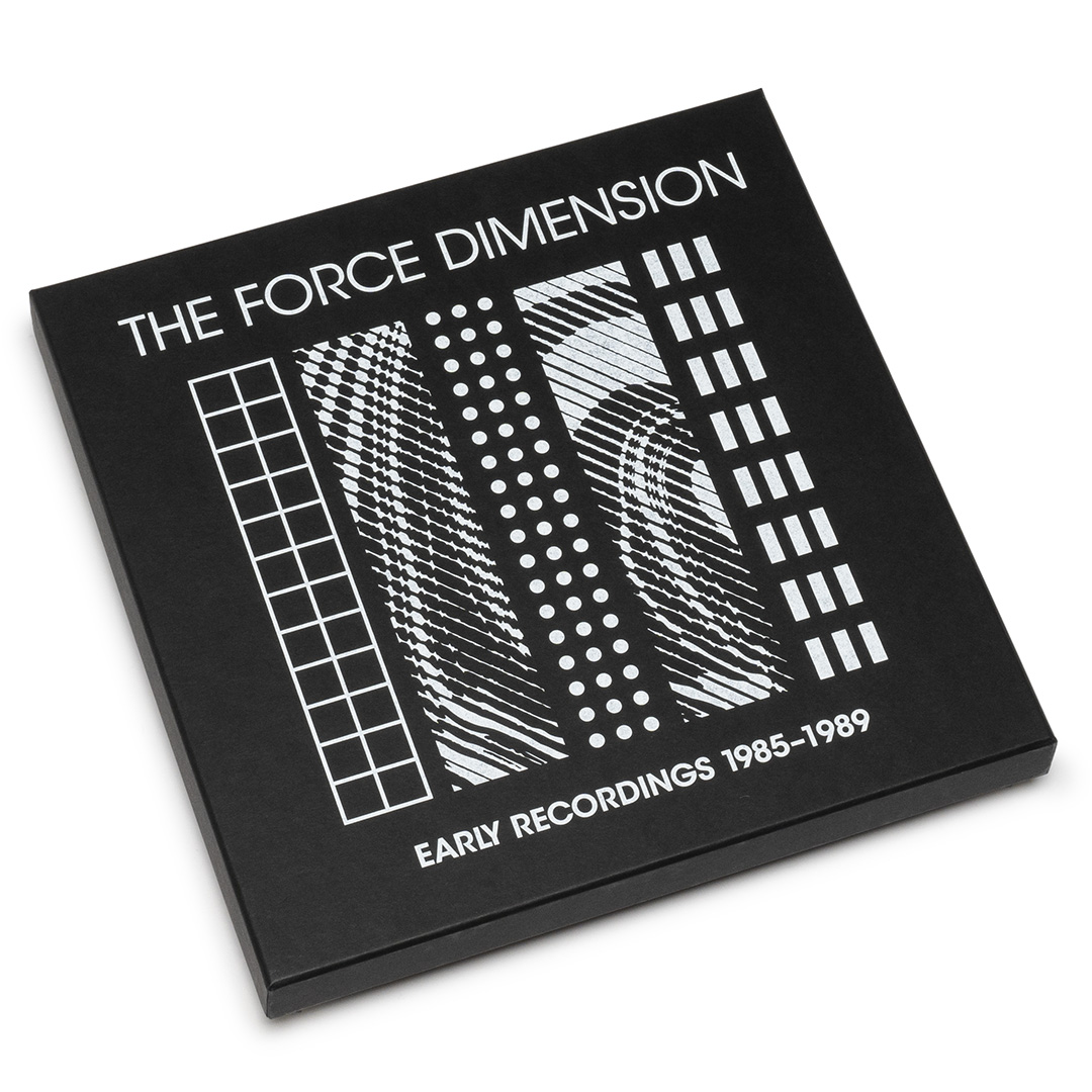 The Force Dimension – Recordings 1985-89 (4LP + Shirt / Booklet Box) – Soundohm