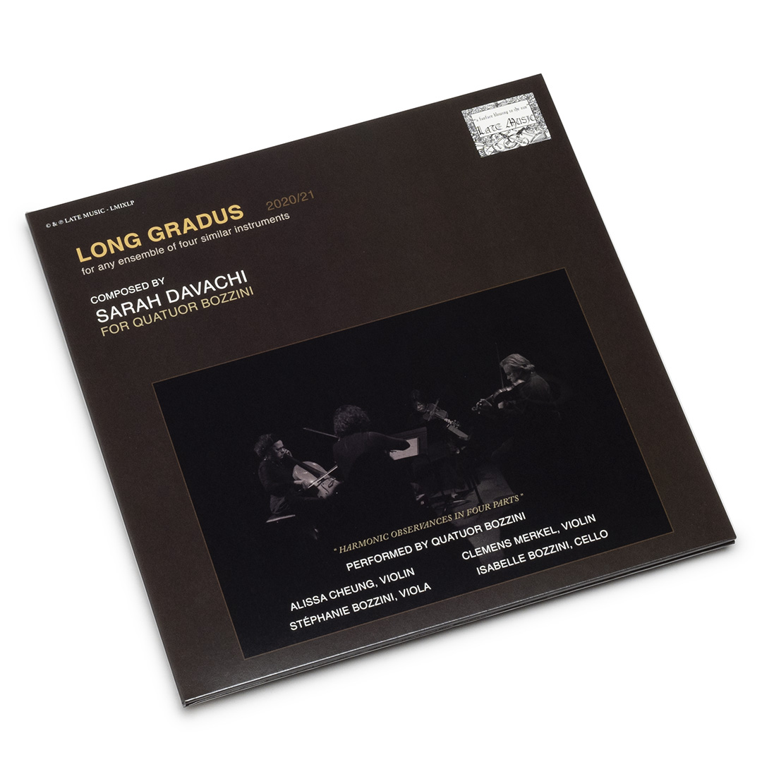 Sarah Davachi – Long Gradus (2LP) – Soundohm