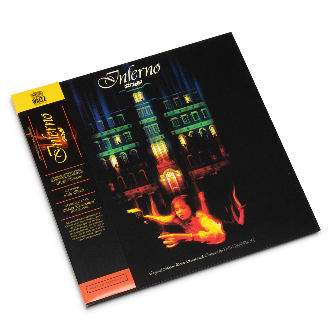 Keith Emerson – Inferno (2LP, Yellow splatter) – Soundohm
