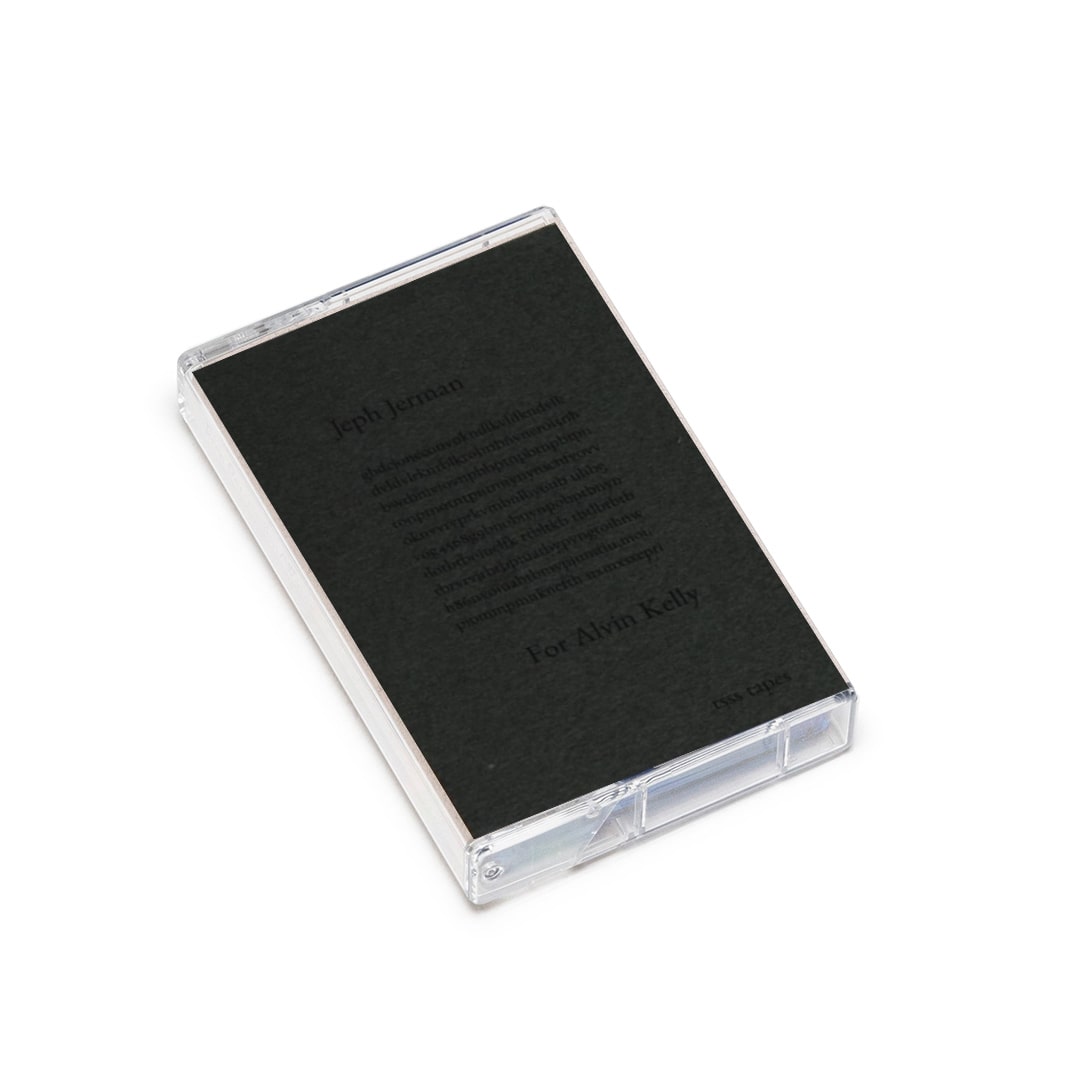 Jeph Jerman – For Alvin Kelly (Tape) – Soundohm