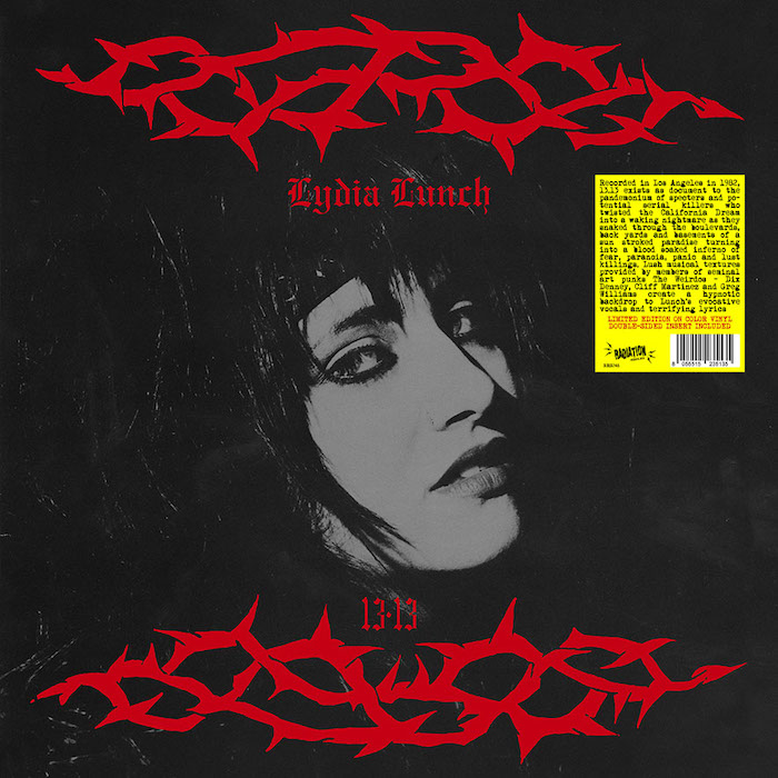 Lydia Lunch – 13.13 (LP, Red) – Soundohm