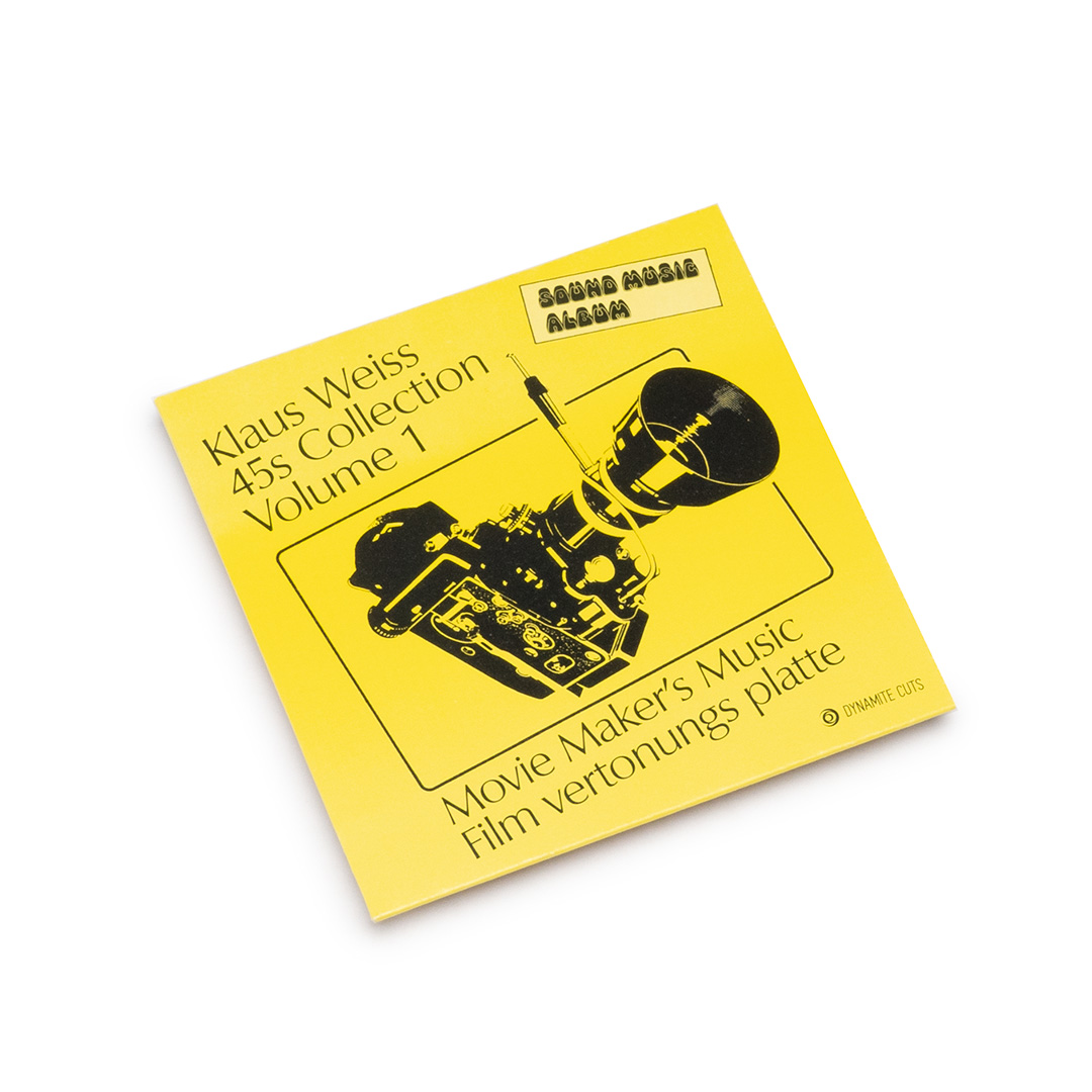 Klaus Weiss – Sound Music 45s, Vol. 1 (7") – Soundohm