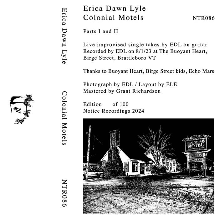 Erica Dawn Lyle – Colonial Motels (Tape) – Soundohm
