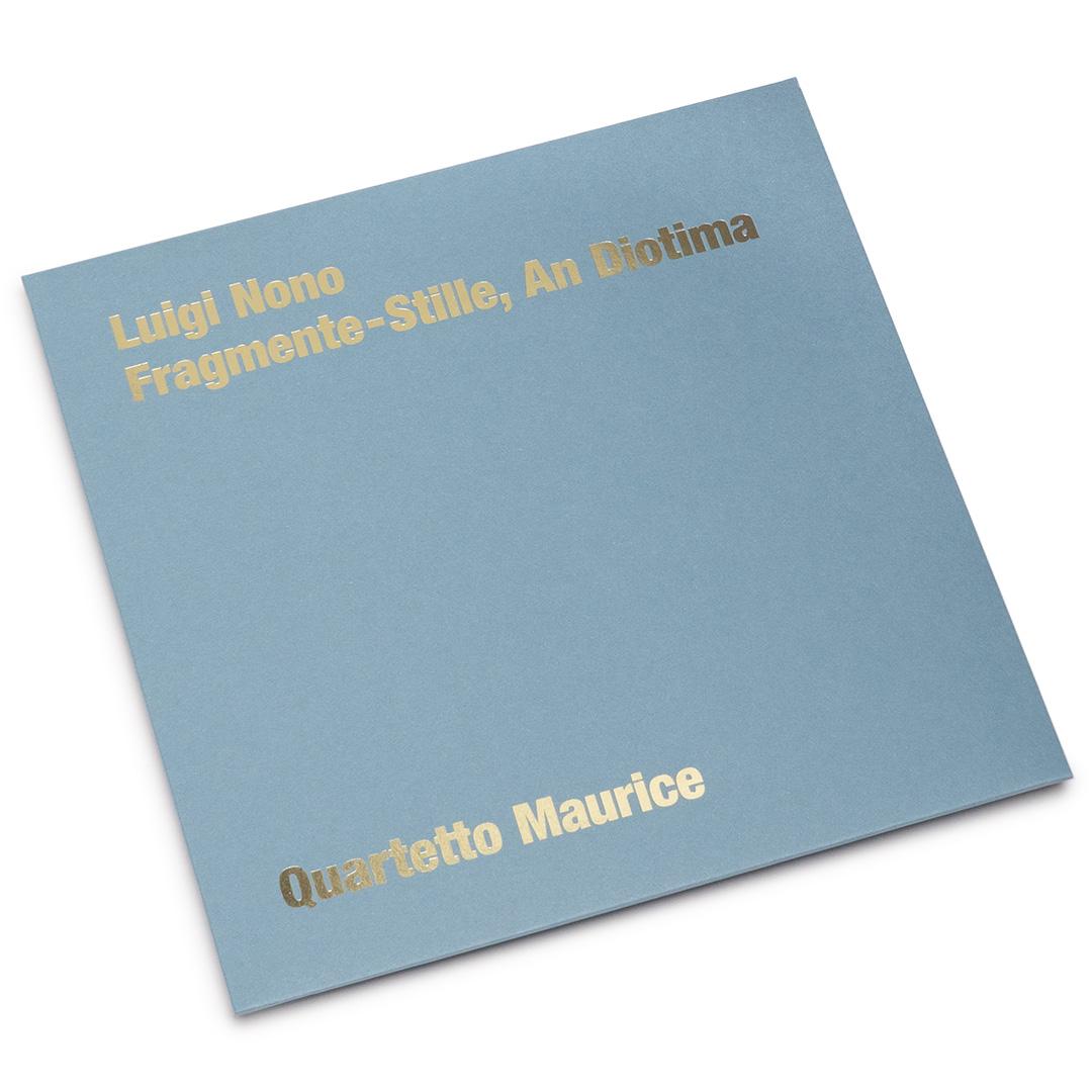 Luigi Nono – Fragmente - Stille, An Diotima (LP + Book) – Soundohm