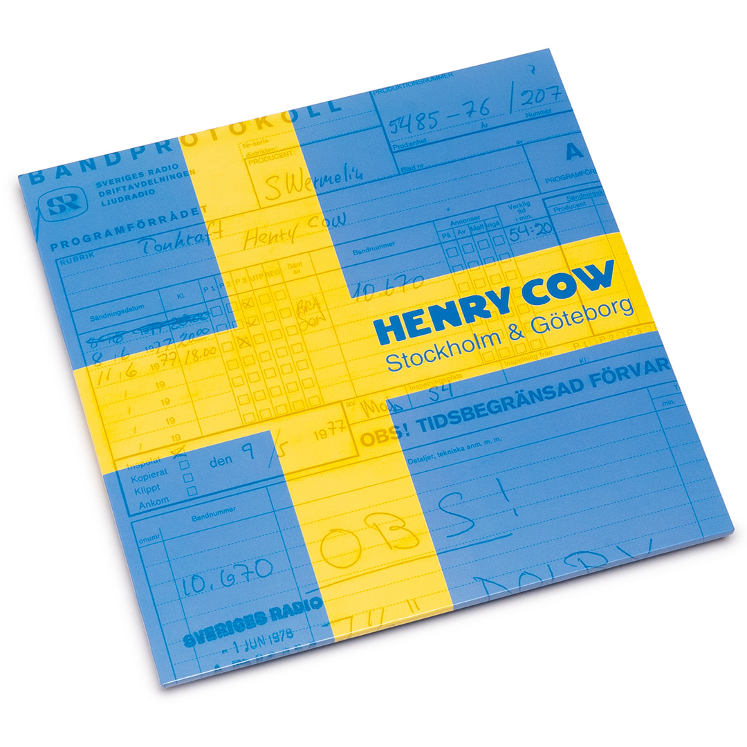 Henry Cow – Stockholm & Göteborg (2LP) – Soundohm