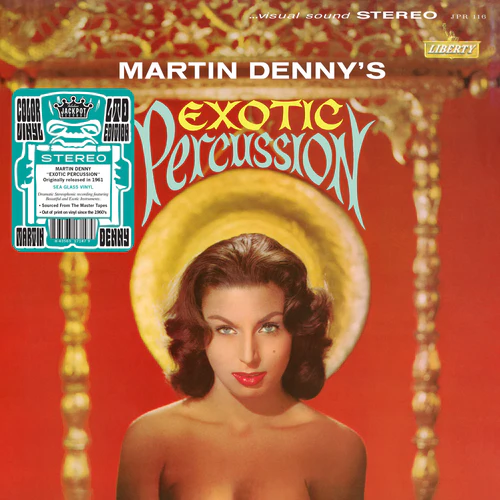 Martin Denny – Exotic Percussion (LP, Blue Vinyl) – Soundohm
