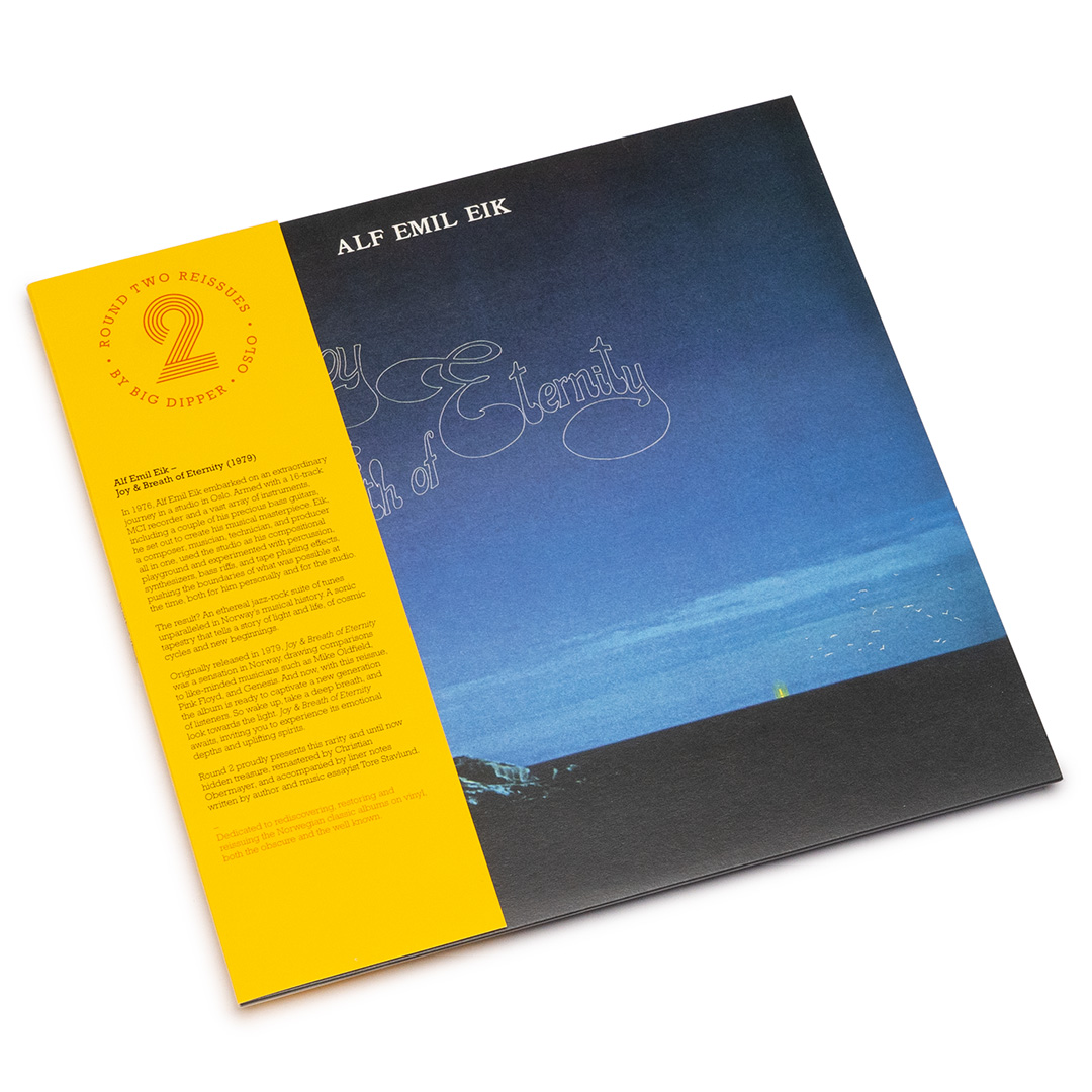Alf Emil Eik – Joy & Breath Of Eternity (LP, Blue Vinyl) – Soundohm