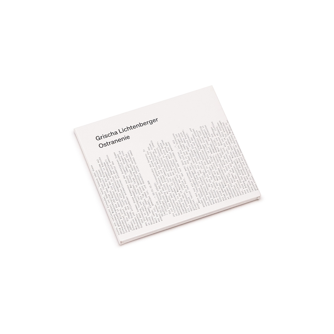 Grischa Lichtenberger – Ostranenie – Soundohm