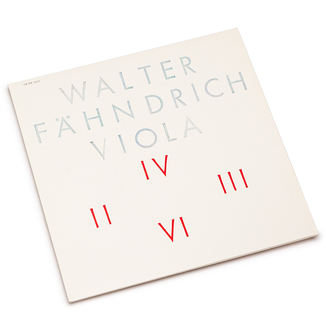 Walter Fähndrich – Viola (LP) – Soundohm