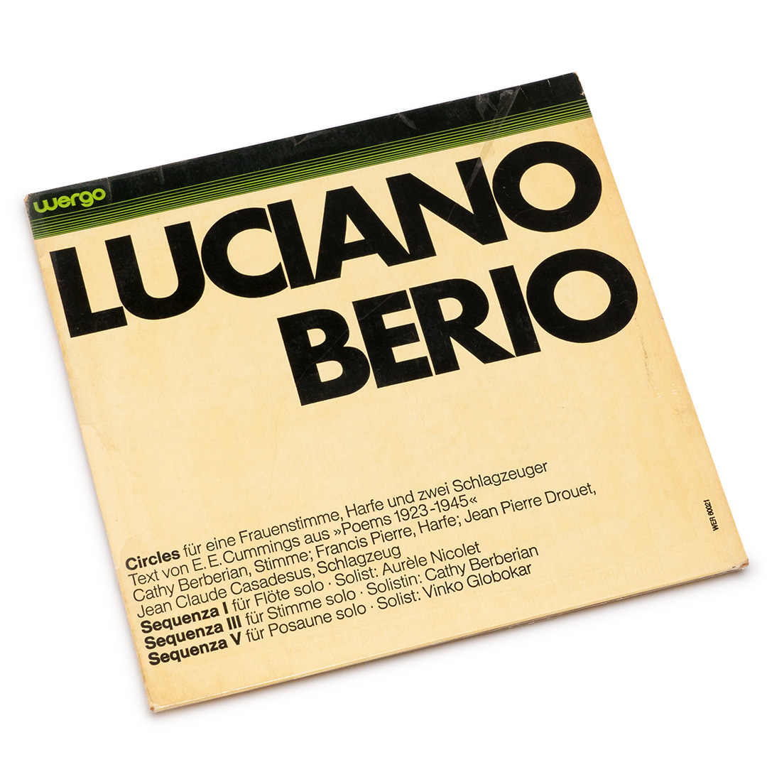 Luciano Berio – Circles / Sequenza I, III, V (LP) – Soundohm
