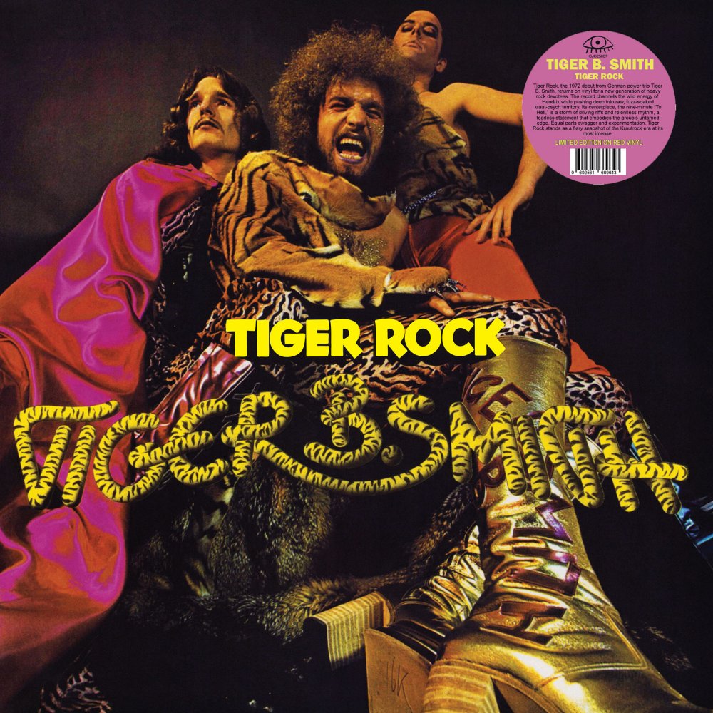 Tiger B. Smith – Tiger Rock (LP, Red) – Soundohm