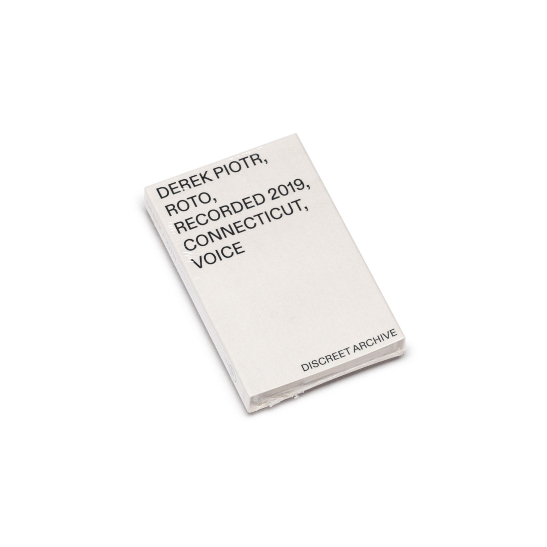 Derek Piotr – Roto (Tape) – Soundohm