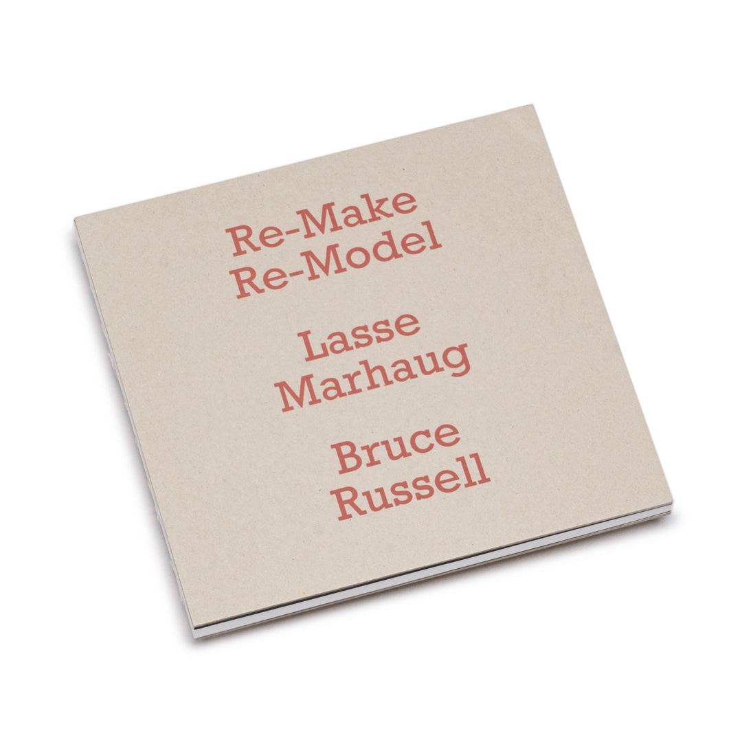 Lasse Marhaug, Bruce Russell – Re-Make Re-Model (Book + 2CD) – Soundohm